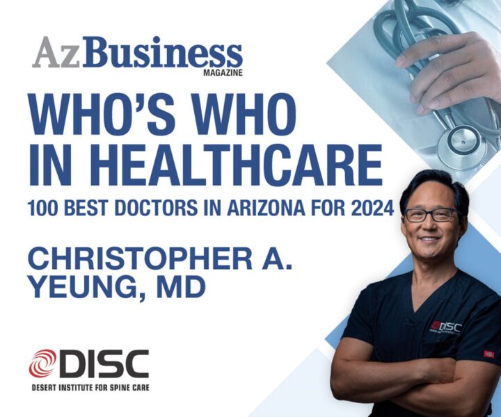 Christopher A. Yeung, M.D. | Desert Institute for Spine Care