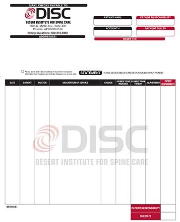 Online Bill Payment Portal | Desert Institute for Spine Care