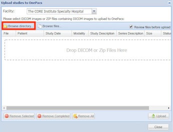 MRI and X-Ray Imaging Upload | Desert Institute for Spine Care
