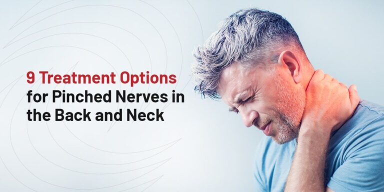 Treatment Options for a Pinched Nerve in the Back or Neck