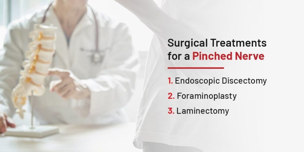 Treatment Options for a Pinched Nerve in the Back or Neck